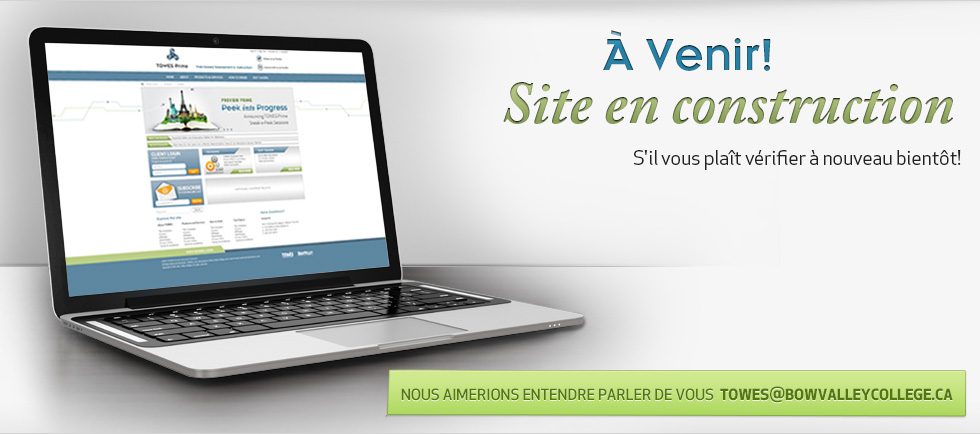 Connexion Inscription Contacter TOWES English